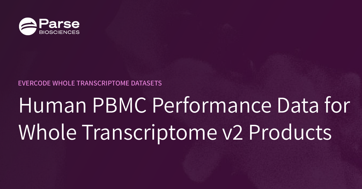 Evercode Whole Transcriptome v2 Dataset for Human PBMCs